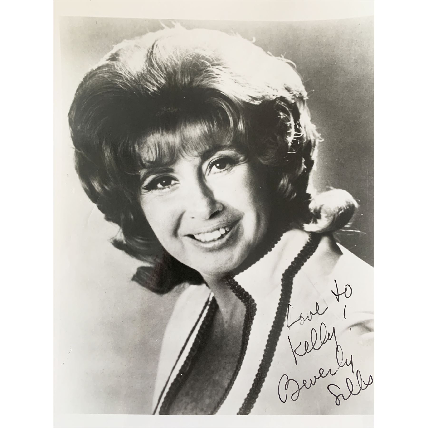 Opera Singer Beverly Sills signed photo