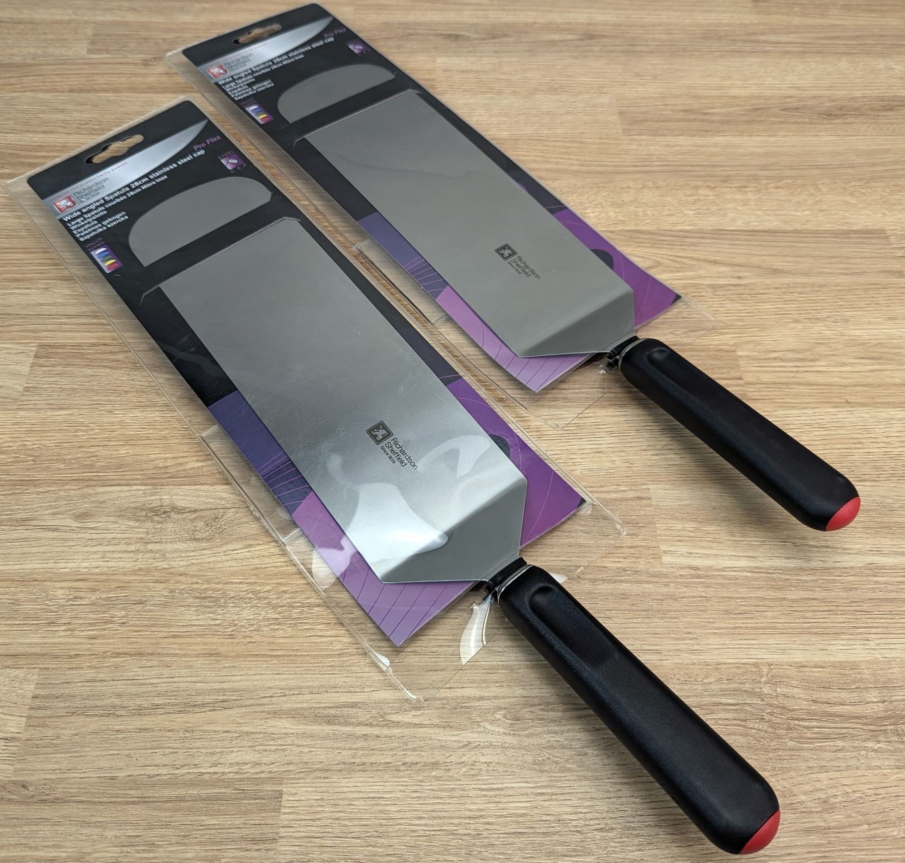 Pro Flex 11" Wide Angled Spatulas - Lot of 2
