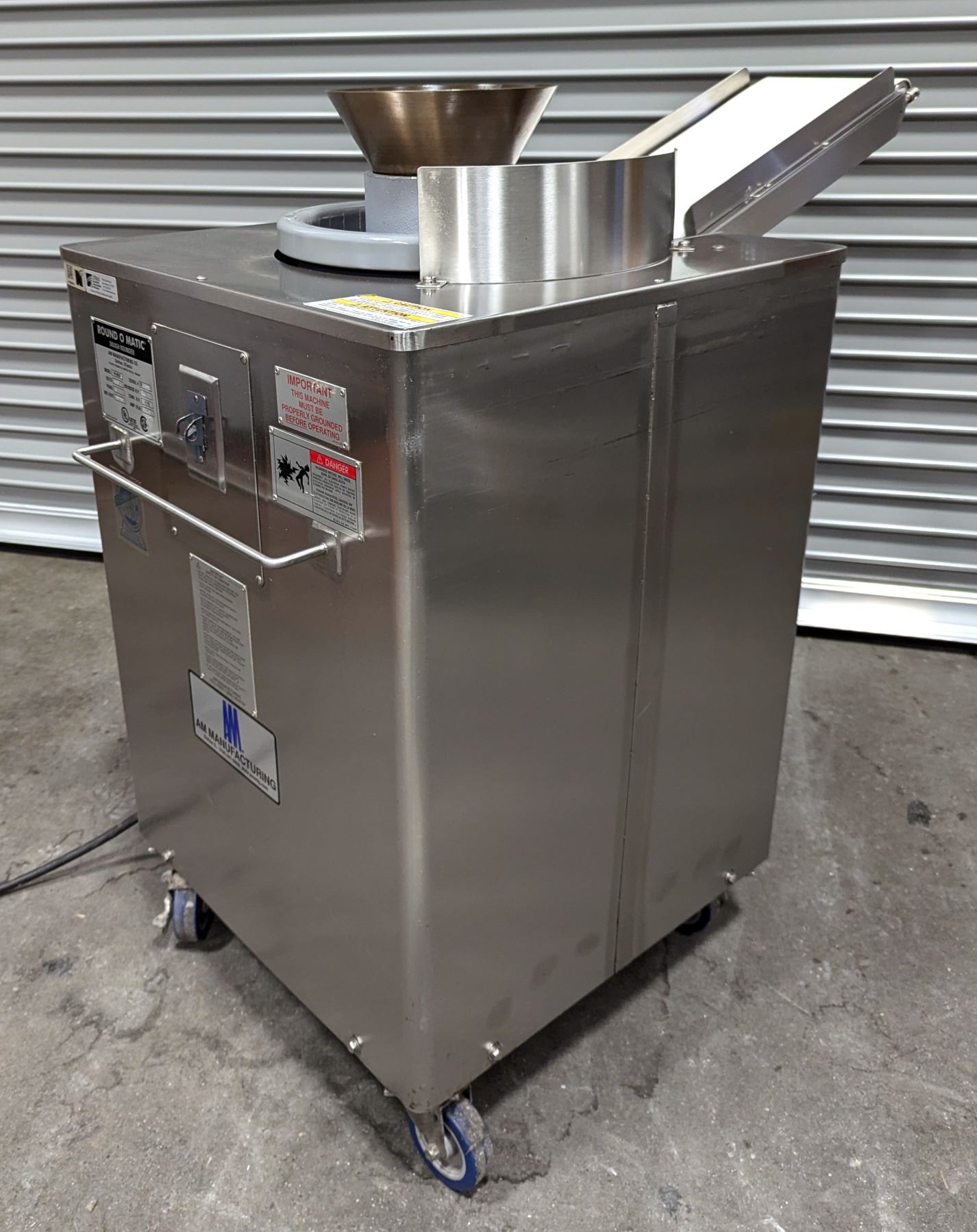 AM MFG Round O Matic Model R900C Dough Rounder|R4391/R8