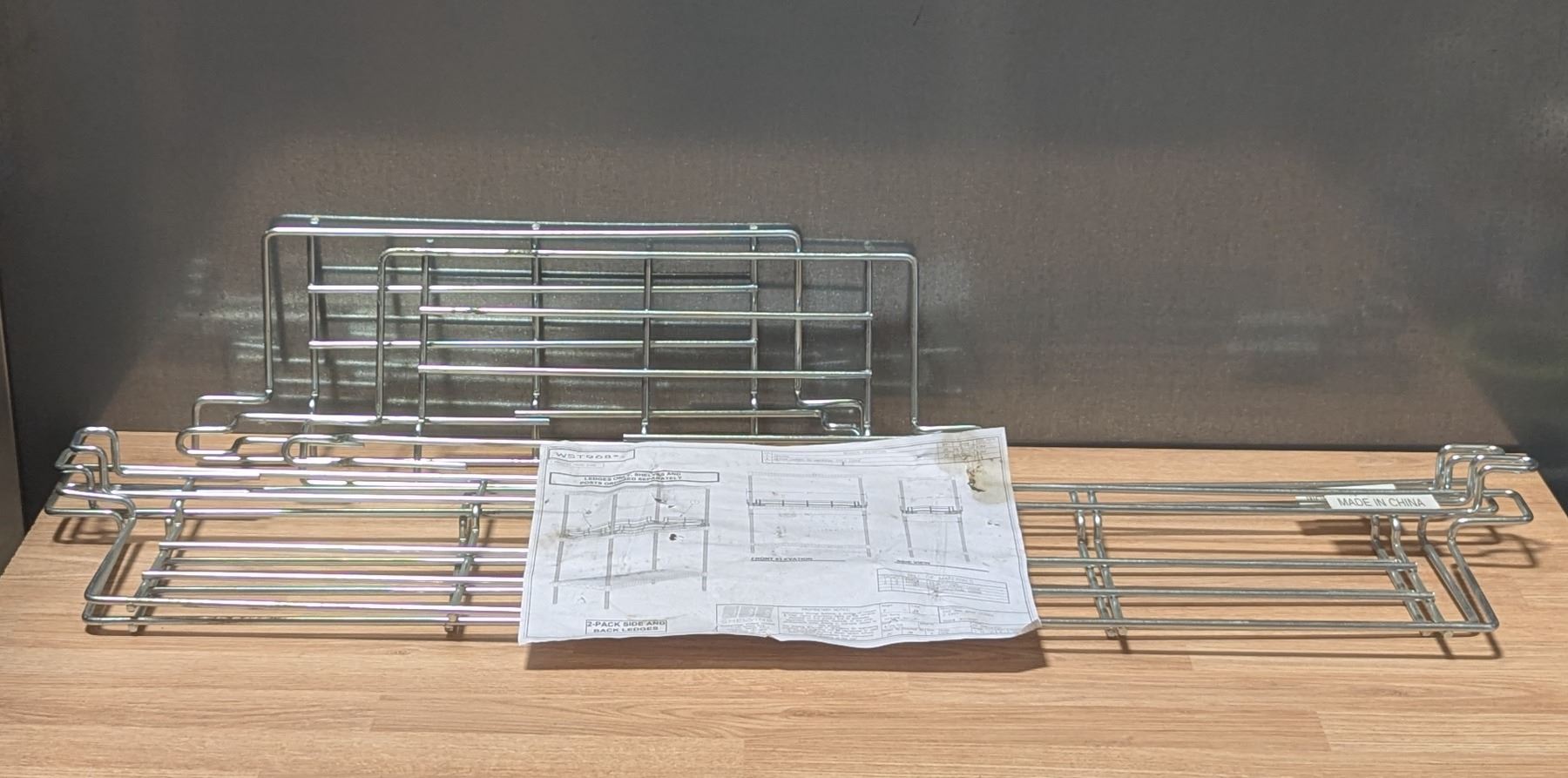 Shelving 18" Side and 36" Back Ledges WST968C|CC1