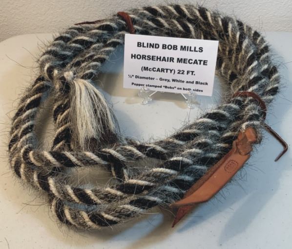 Blind Bob Mills signed mecarte