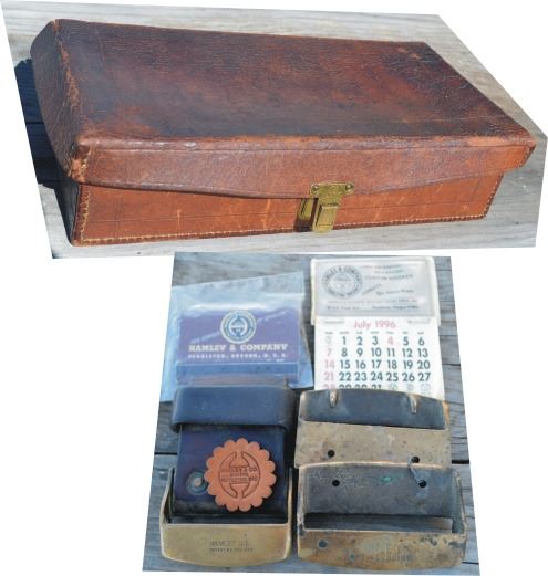 Hamley leather kit box