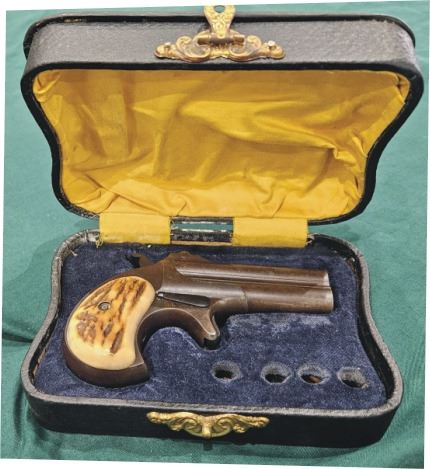 Remington derringer .41 RF nicely cased