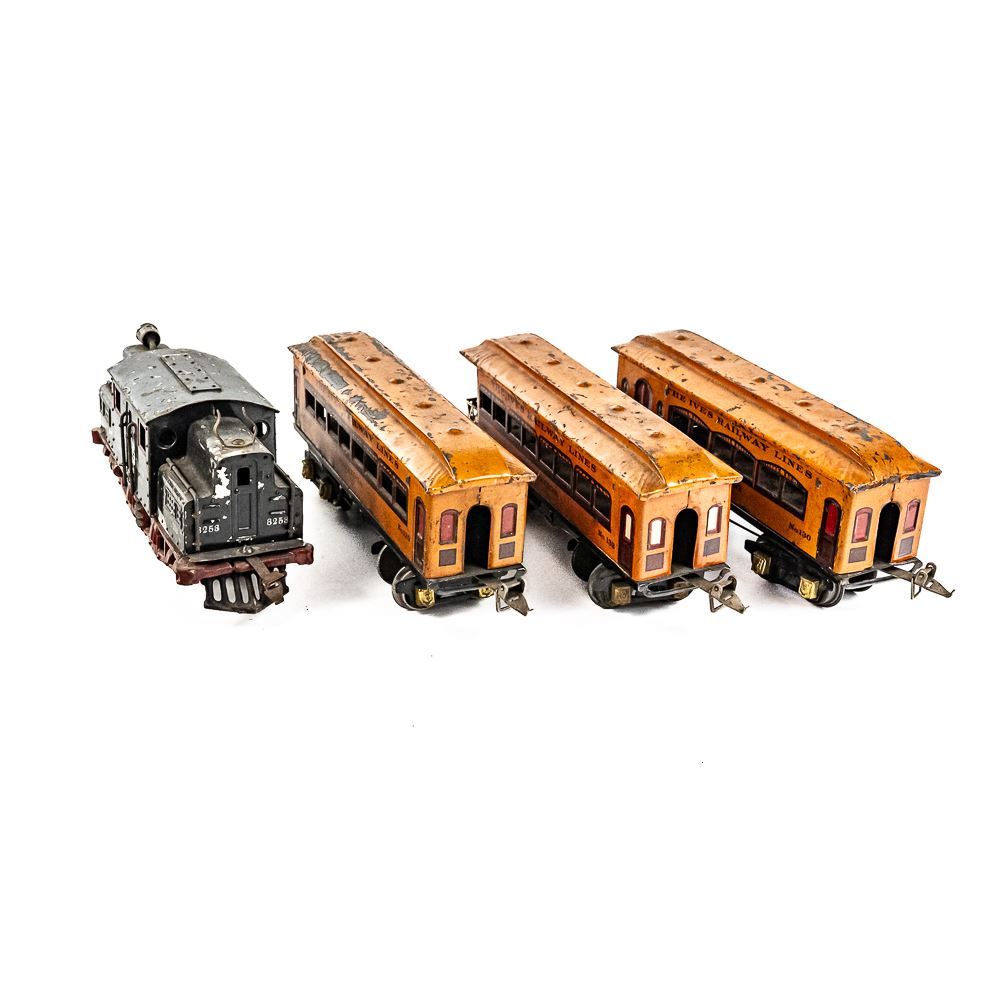 Ives Railway Lines Electric Locomotive #3258 &More