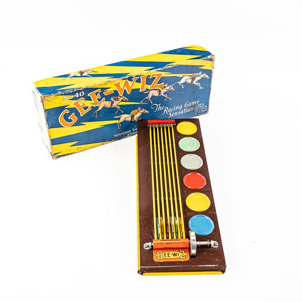 Vintage Gee Wiz No. 40 The Racing Game Sensation
