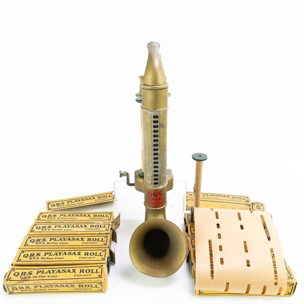 Vintage Play-A-Sax and Rolls