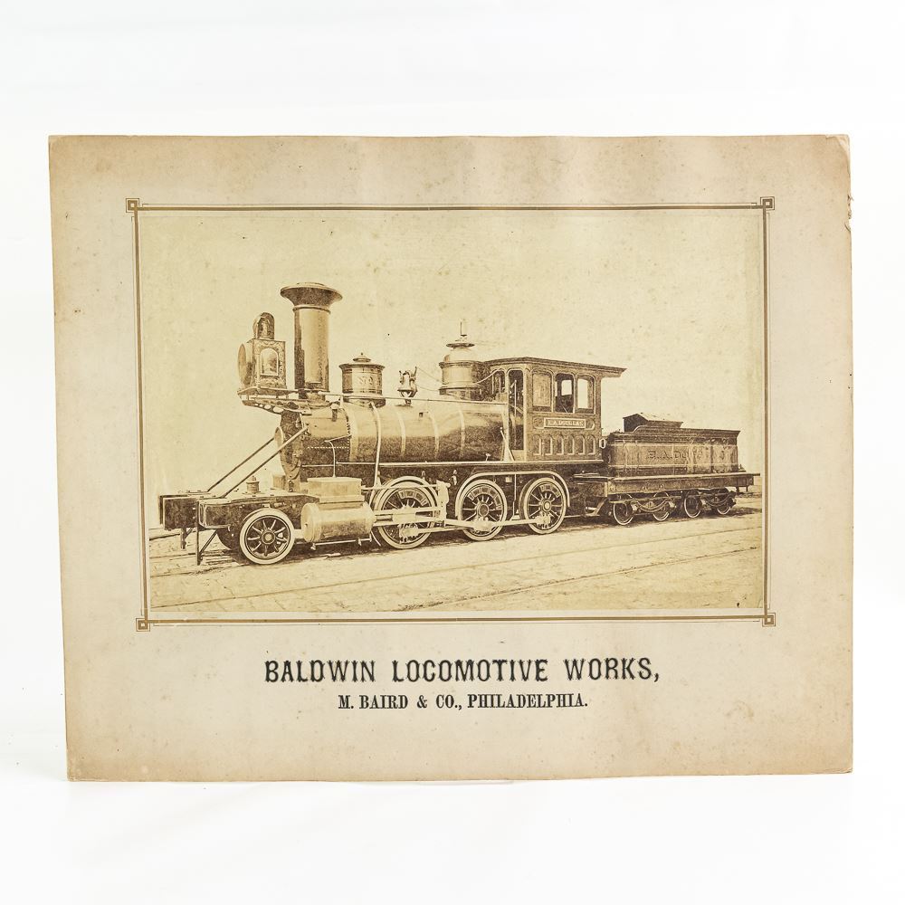 E.A. Douglas Baldwin Locomotive Works Print