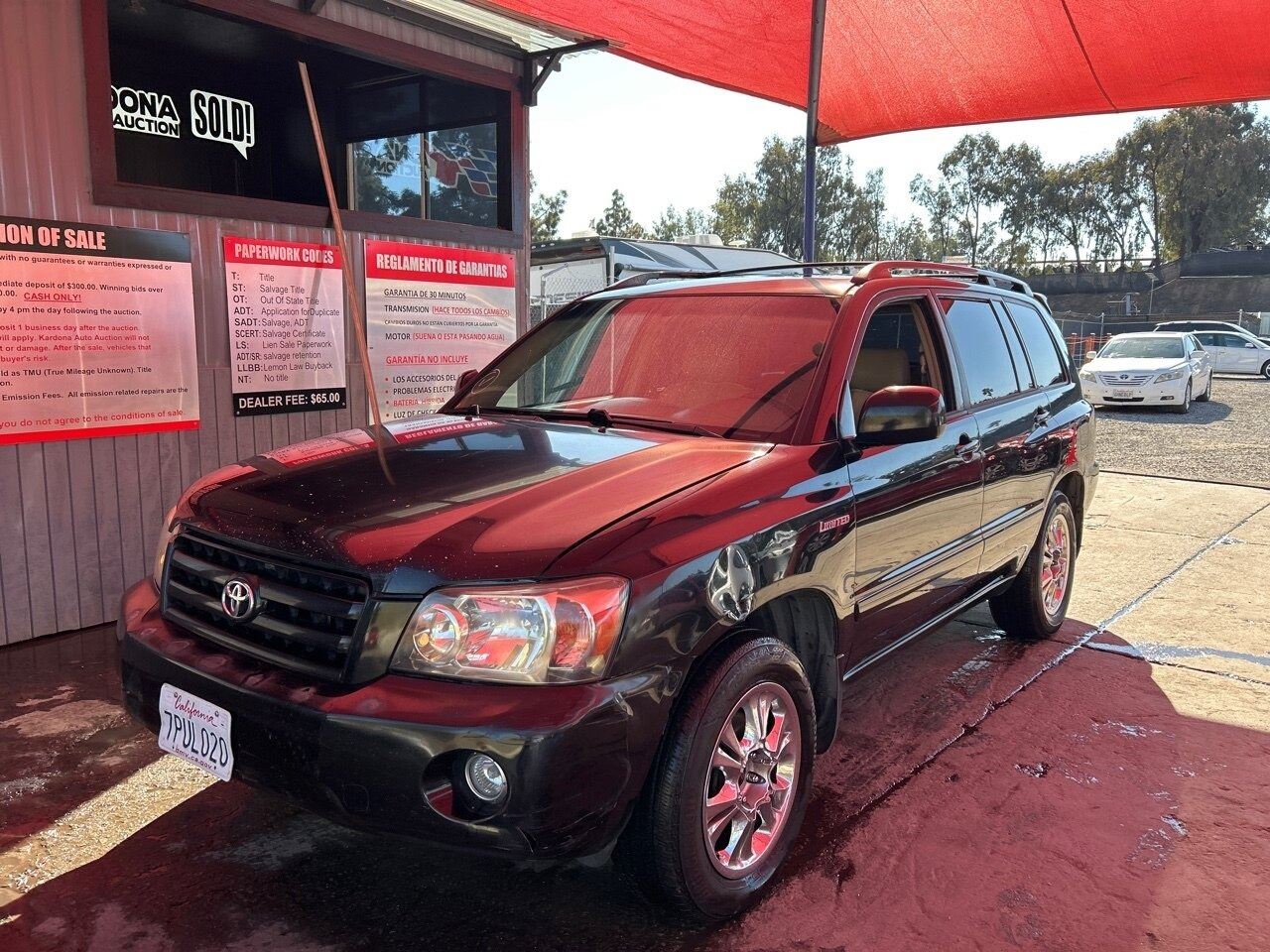 2005 TOYOTA HIGHLANDER