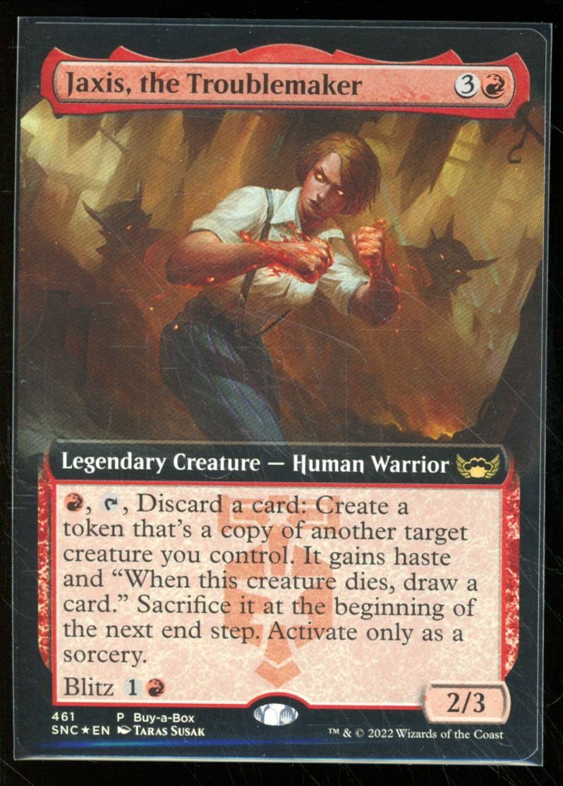 Magic the Gathering Jaxis, the Troublemaker FOIL Streets of New Capenna