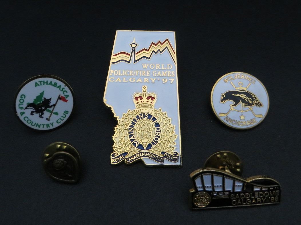 5 Various Collector Pins