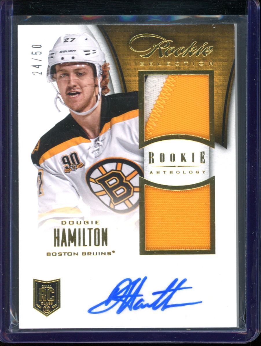 2013-14 Panini Rookie Anthology Rookie Prime Autographs #109 Dougie ...