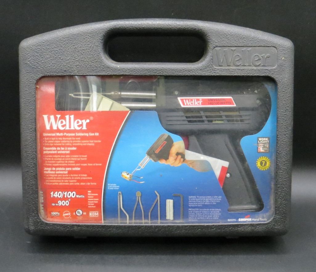 Weller Soldering Gun 8200 140/100 Watts With Hard Case