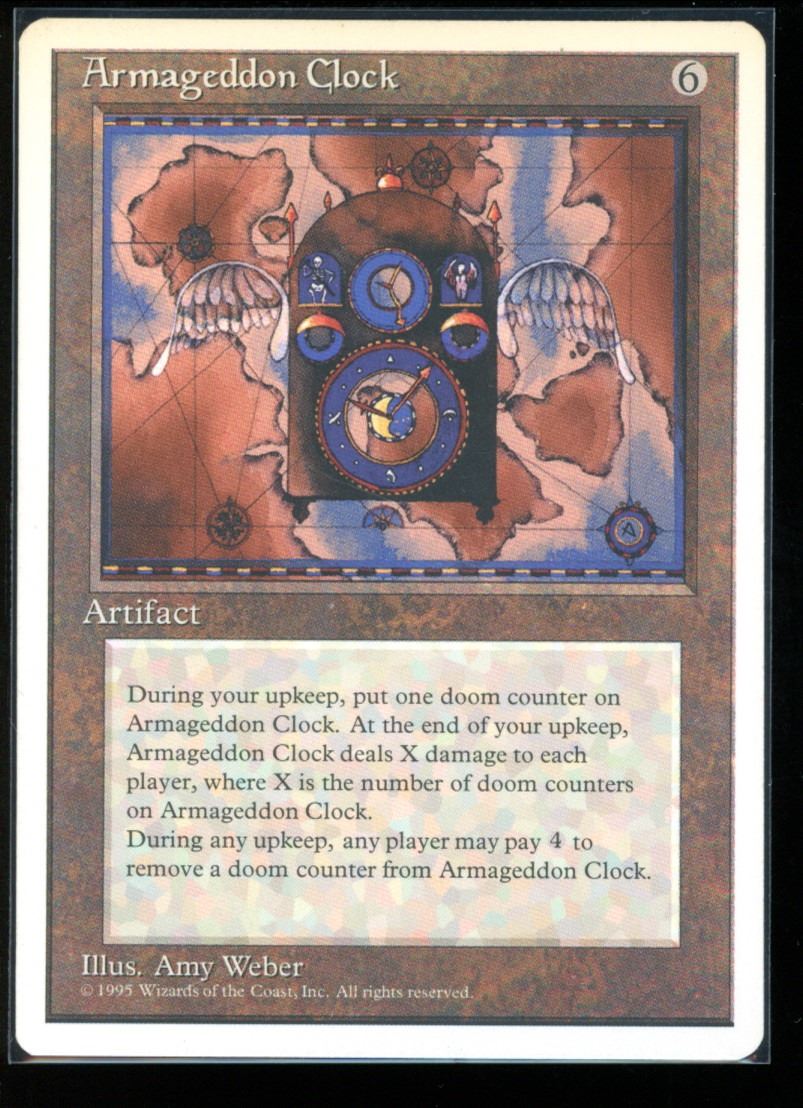 Magic the Gathering Armageddon Clock Fourth Edition