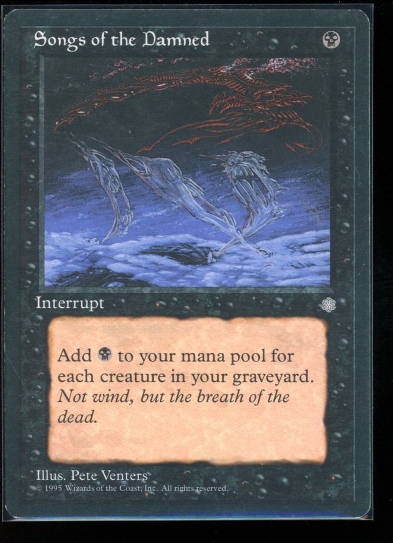 Magic the Gathering Songs of the Damned Ice Age