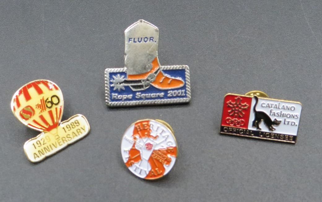 Lot Of 4 Various Collector Pins