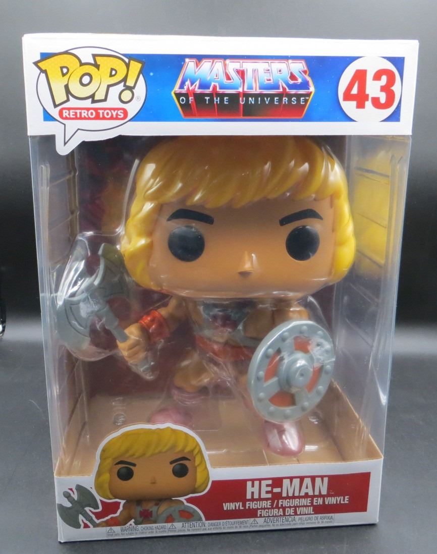New Funko Pop Masters Of The Universe He-Man (Battle Armor) (10-Inch) Vinyl Figure