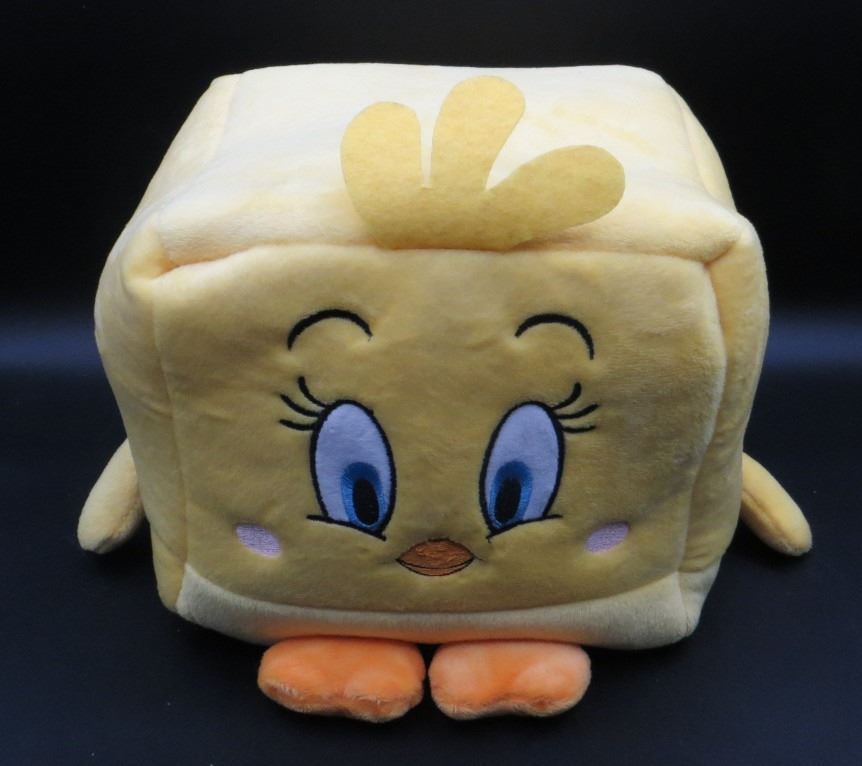 New Kawaii Cube 9" Square Tweety Bird Plush
