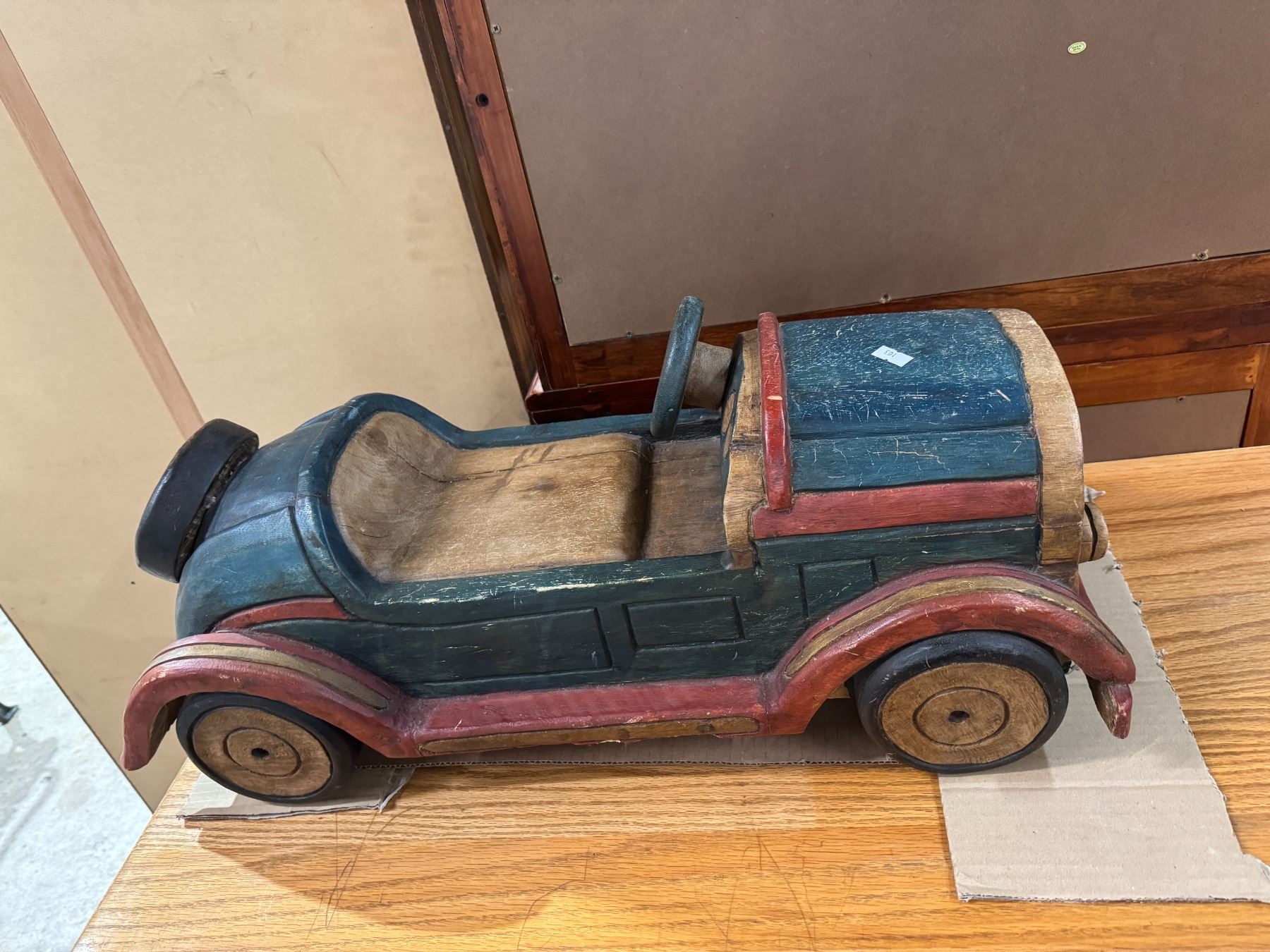 Wood car decor