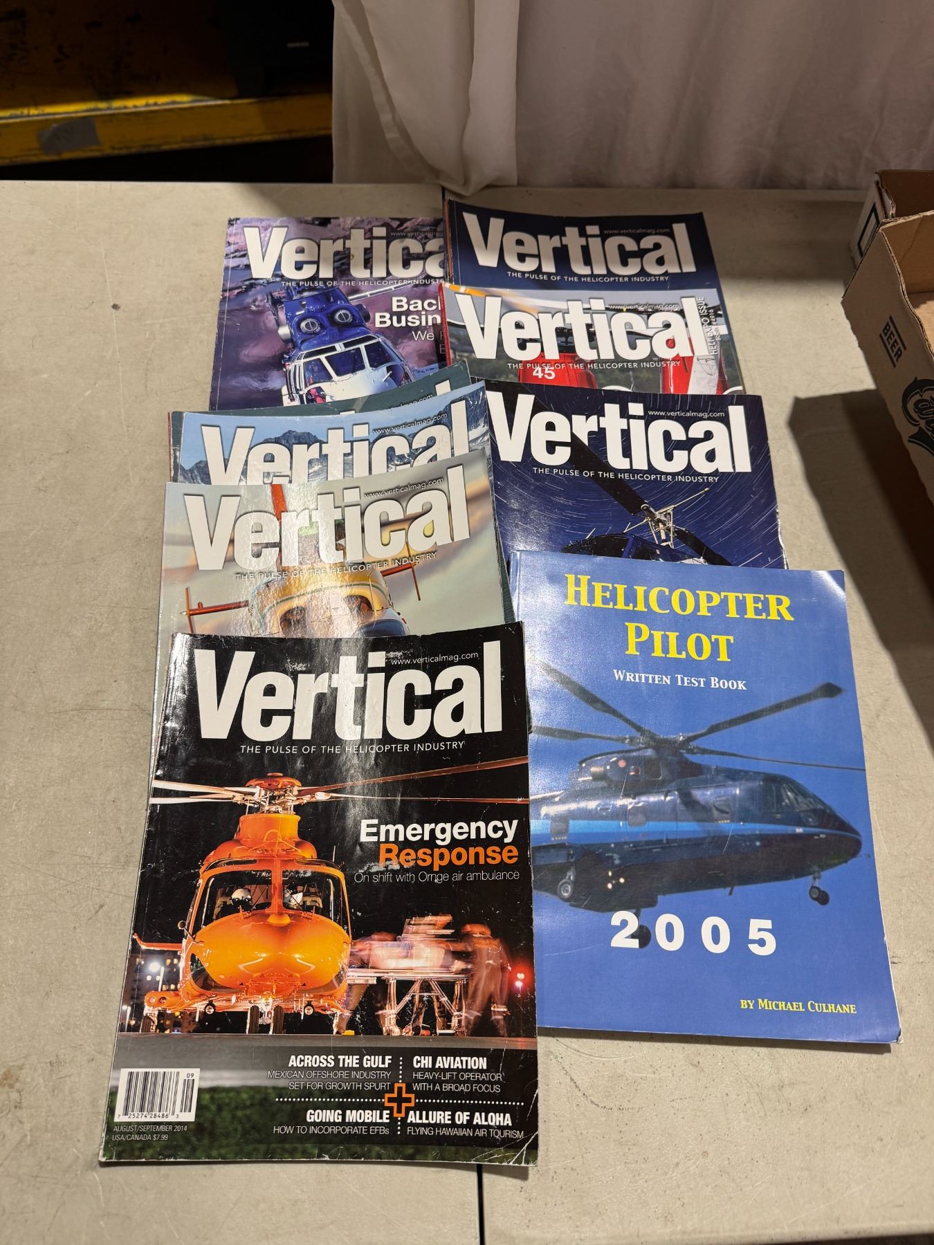 Vertical magazines