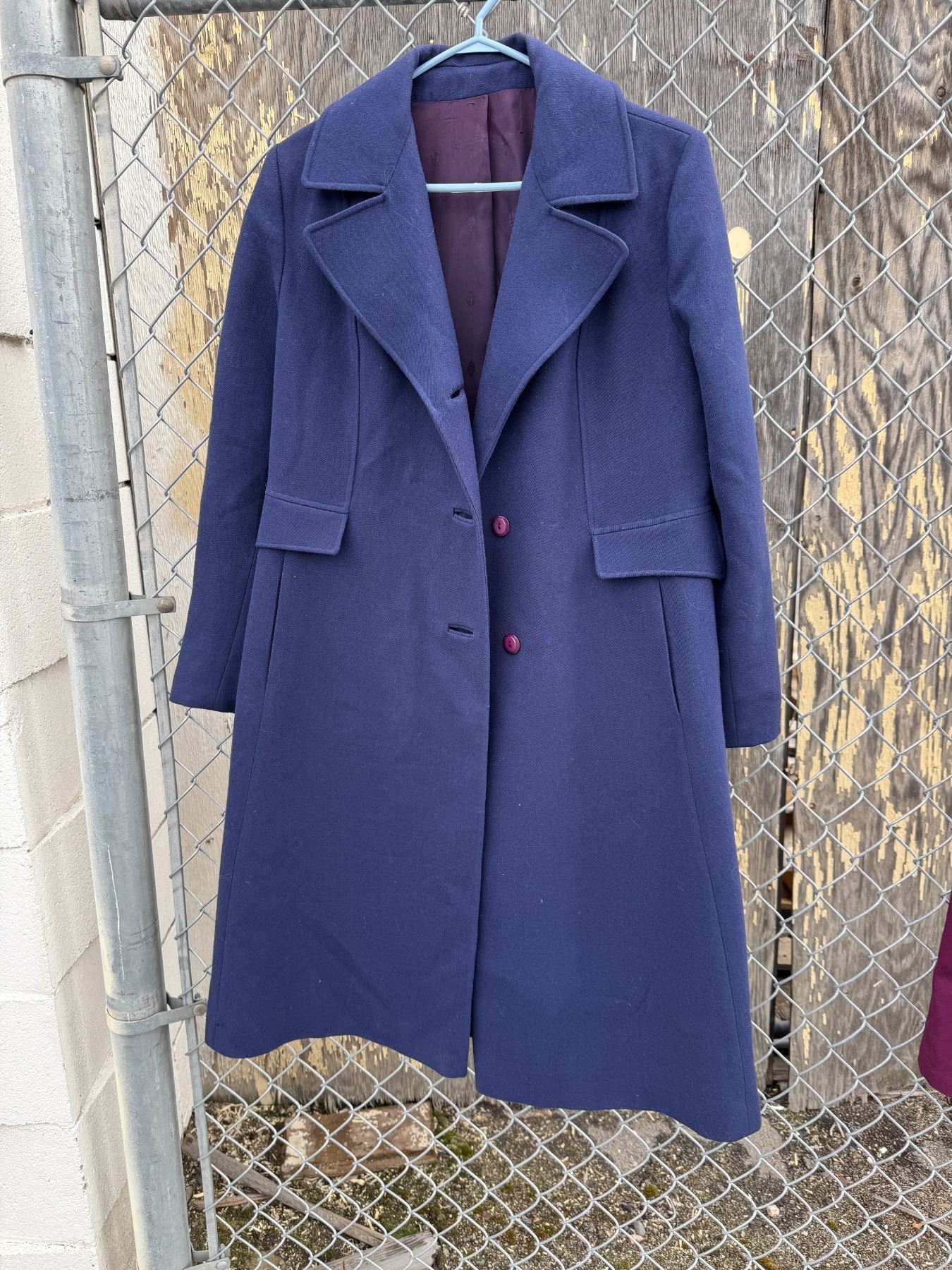 Vintage wool coat