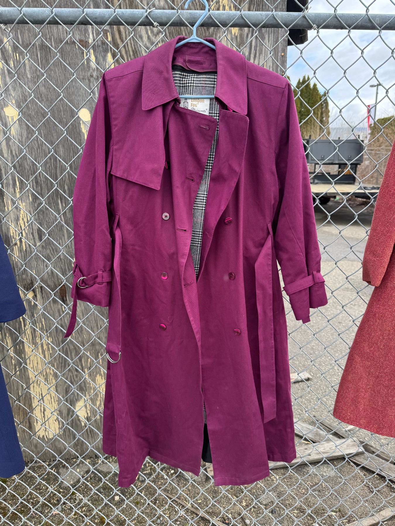 London fog coat vintage