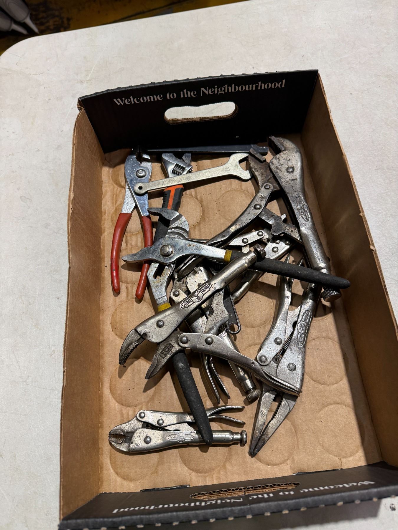 Vice grips and other tools