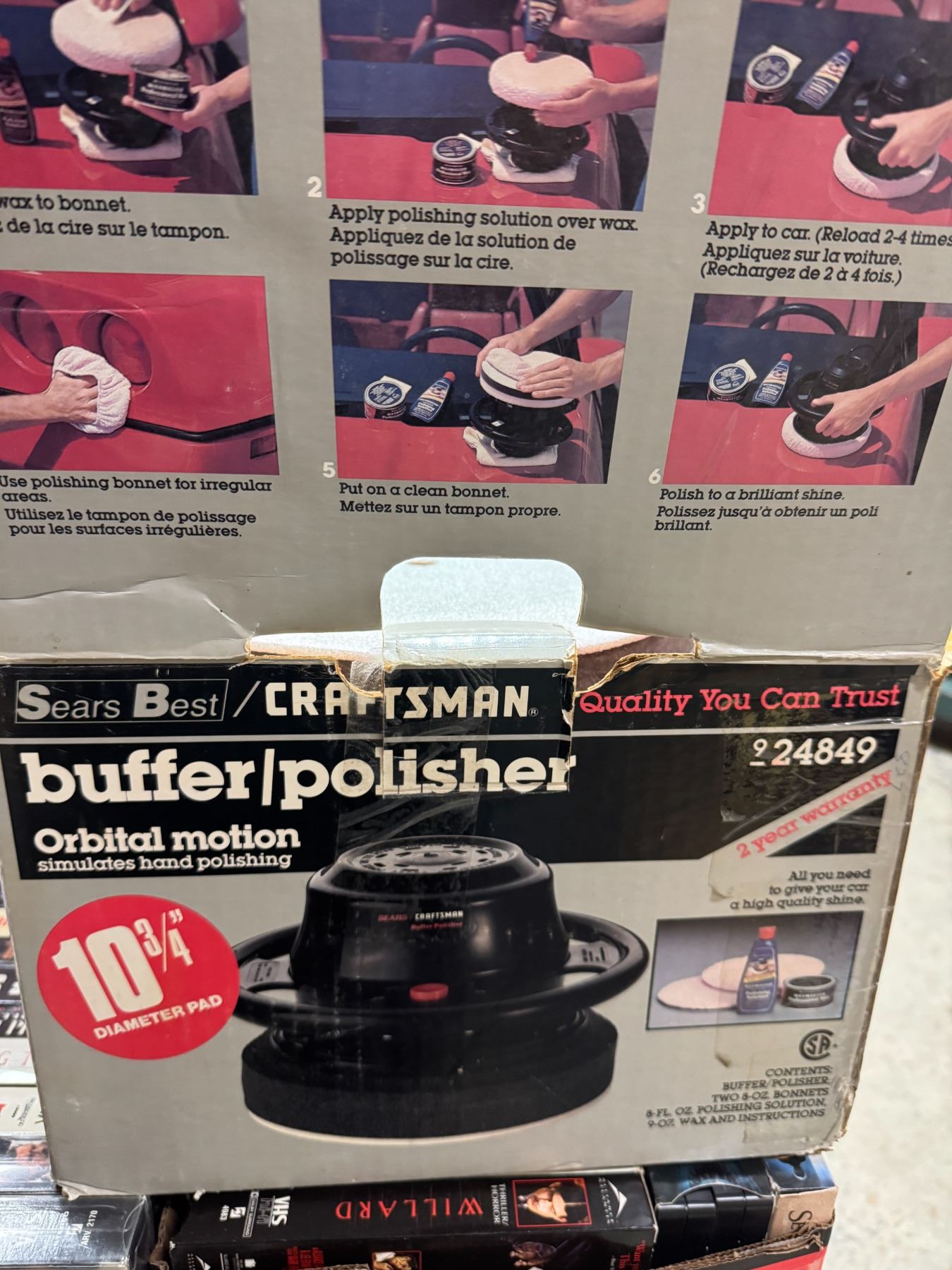 Craftsman buffer polisher