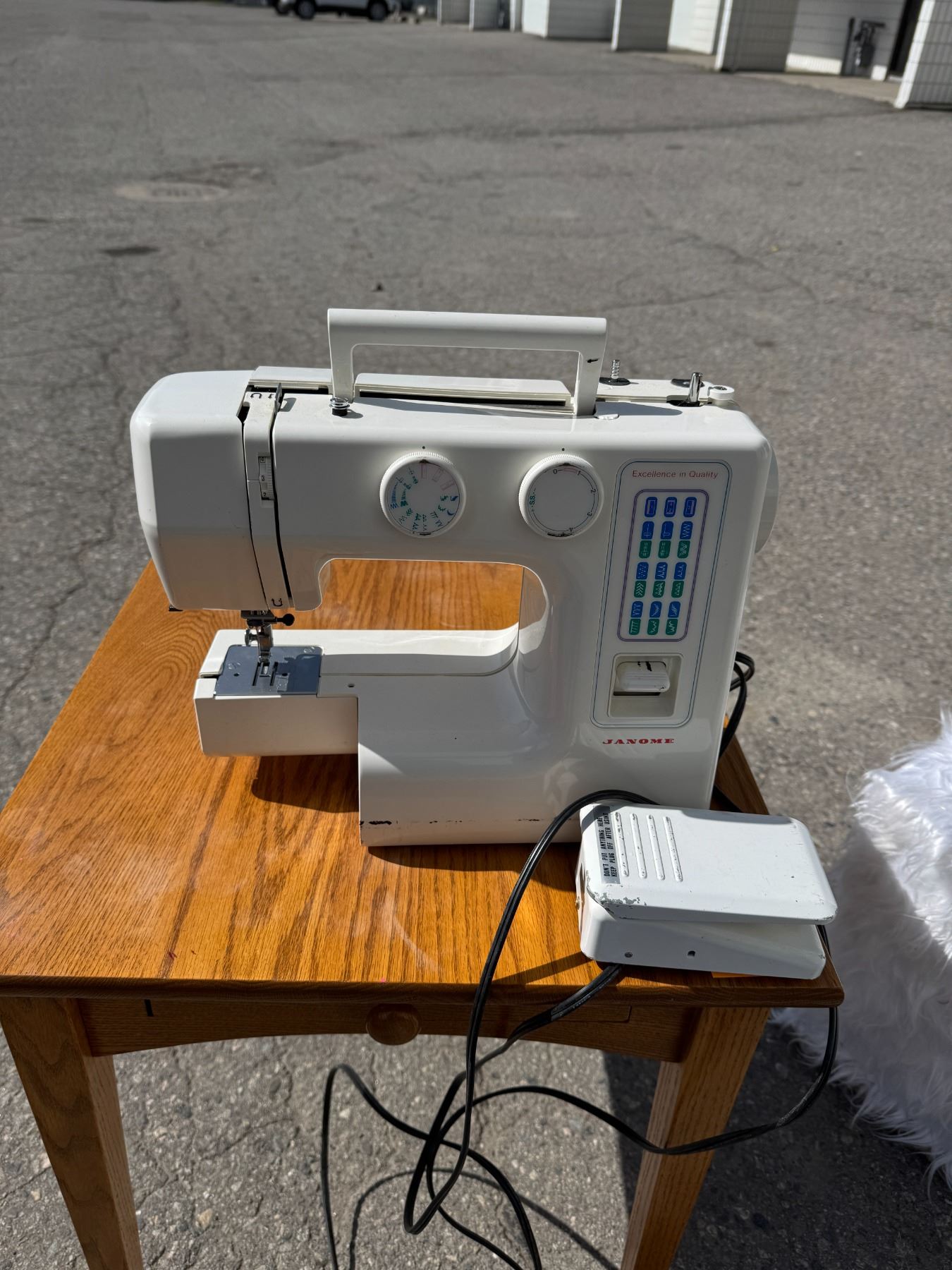 Janome sewing machine