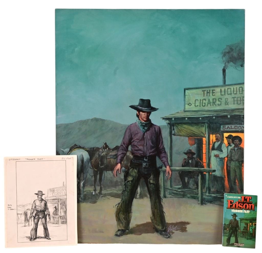 "Trigger Fast" Guy Deel Original Illustration