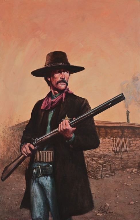 "Arizona Ranger" Guy Deel Original Painting