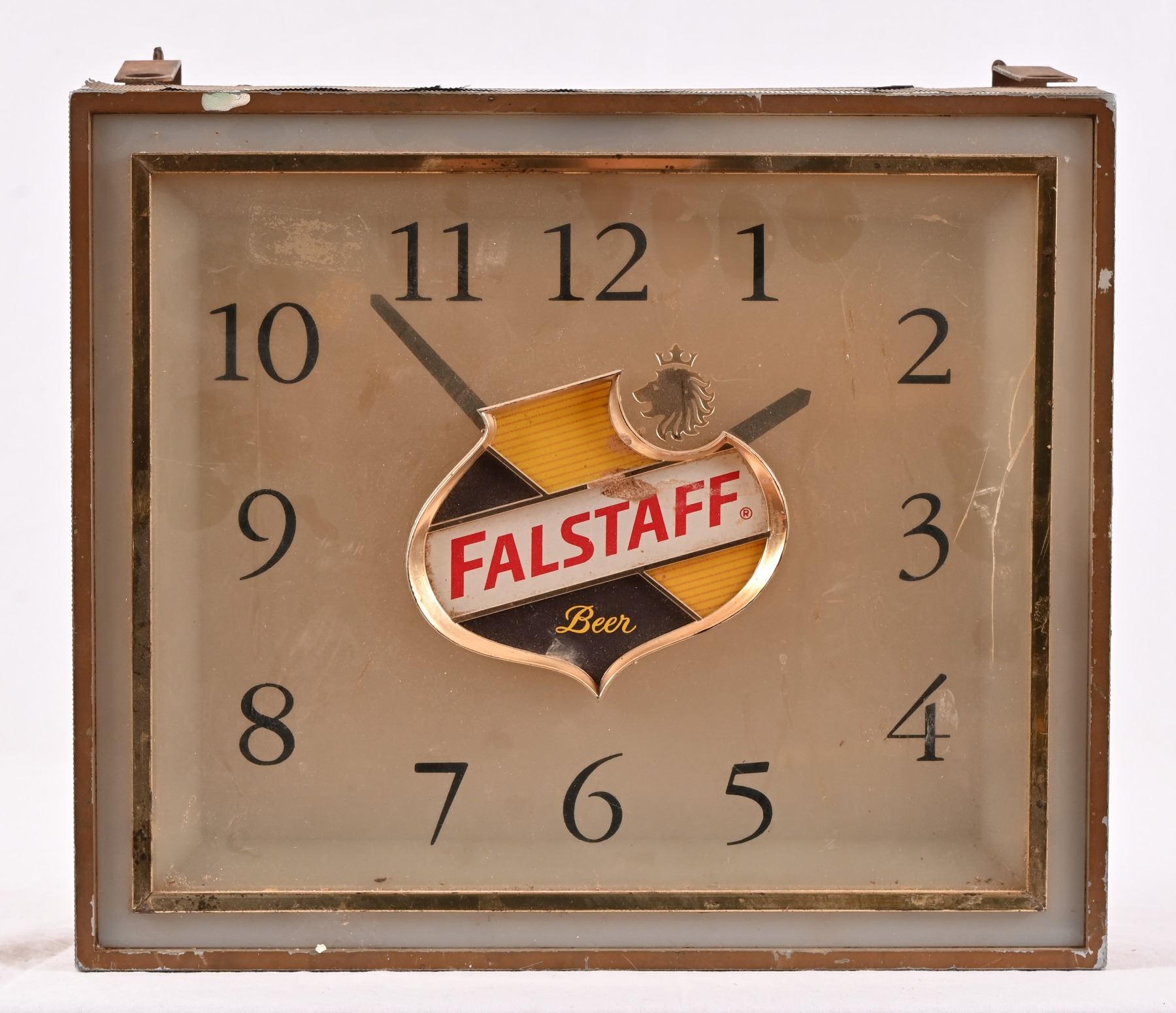 Vintage Falstaff Beer Lighted Clock