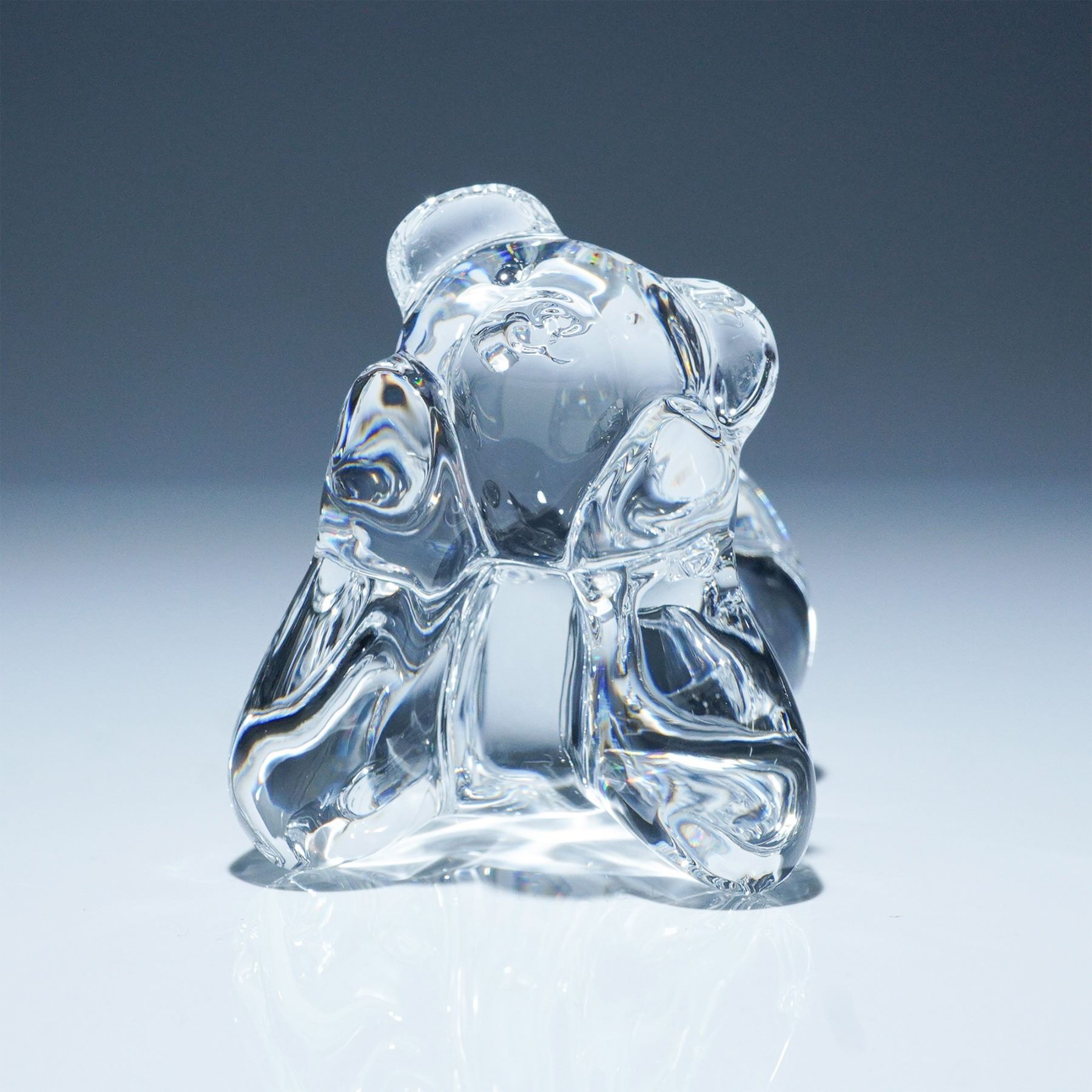 Baccarat Crystal Teddy Bear Figurine