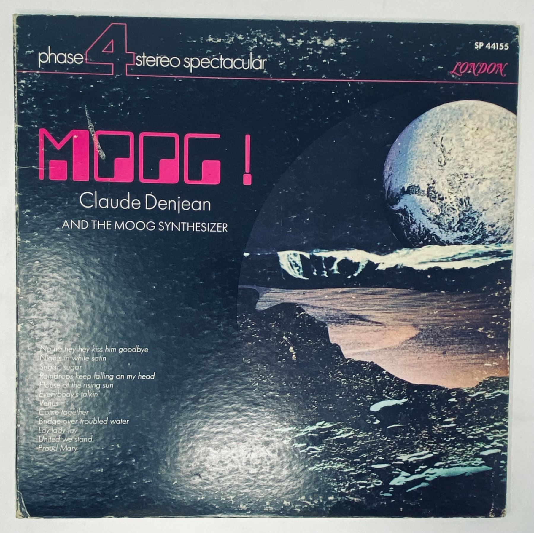 Claude Denjean – Moog! LP (1970 Phase 4 Stereo Spectacular, London Records)