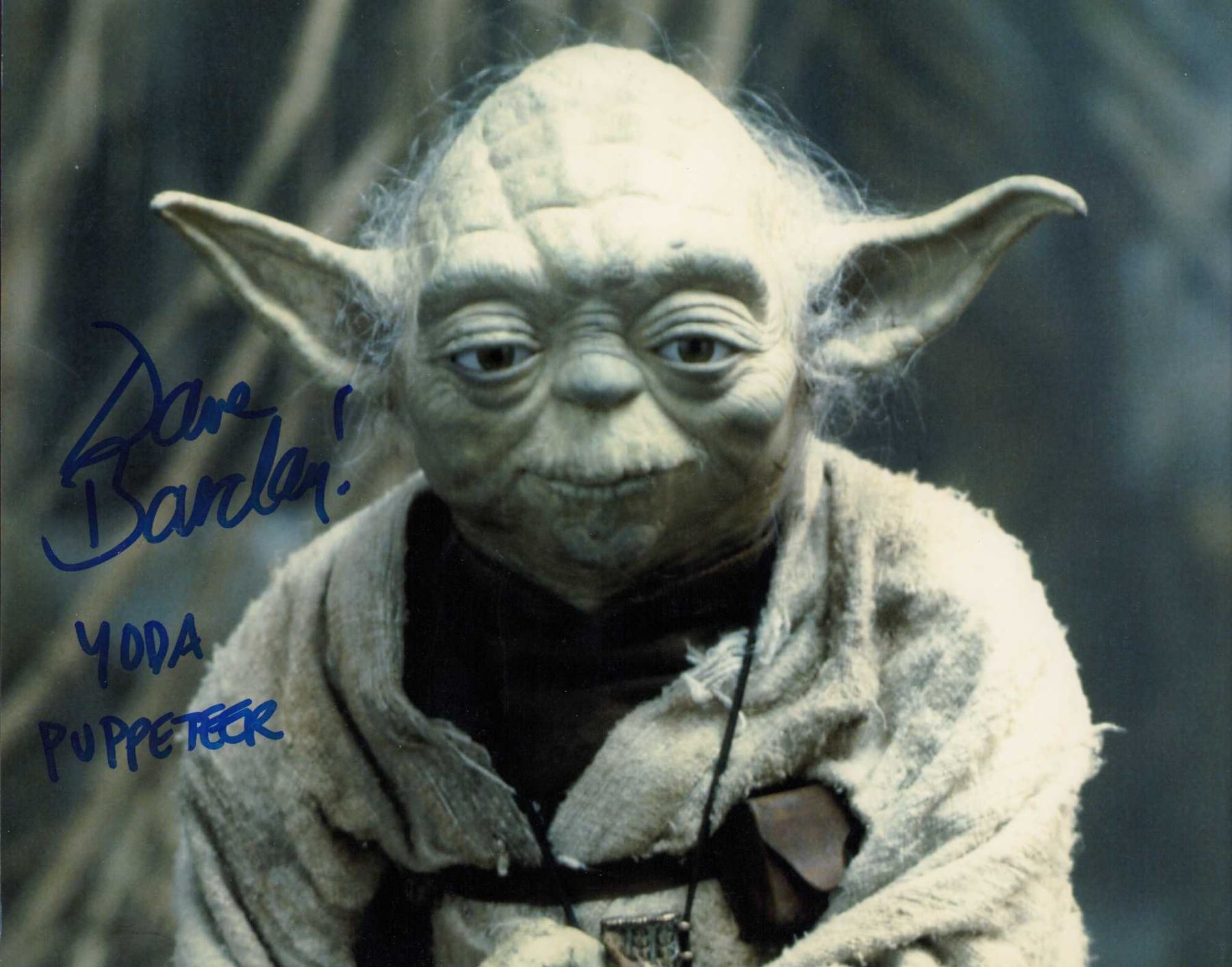 Dave Barclay signed photo Star Wars