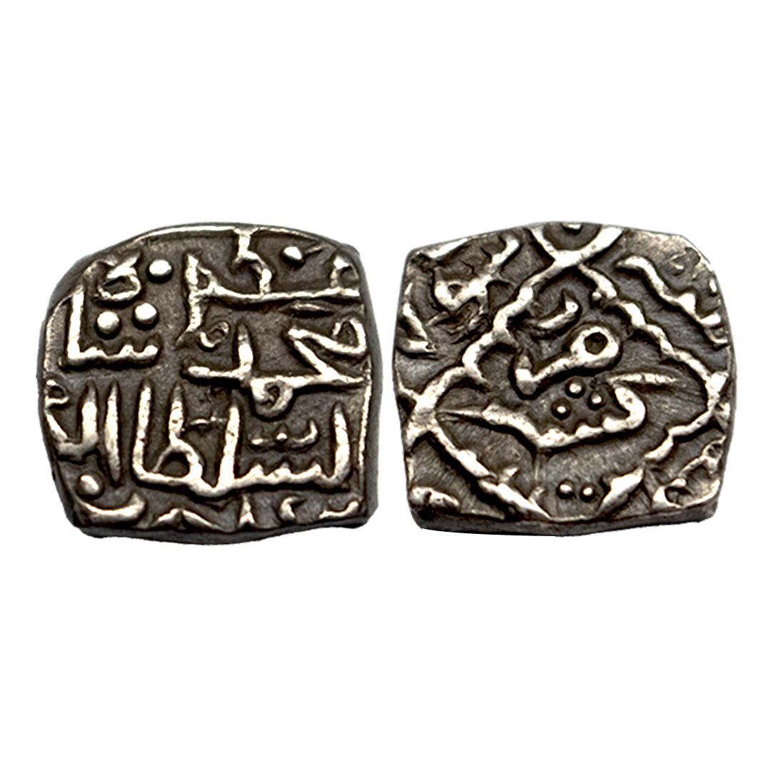 Kashmir Sultanate, Muhammad Shah (AH 889-943 / 1484-1537 AD), Silver ...