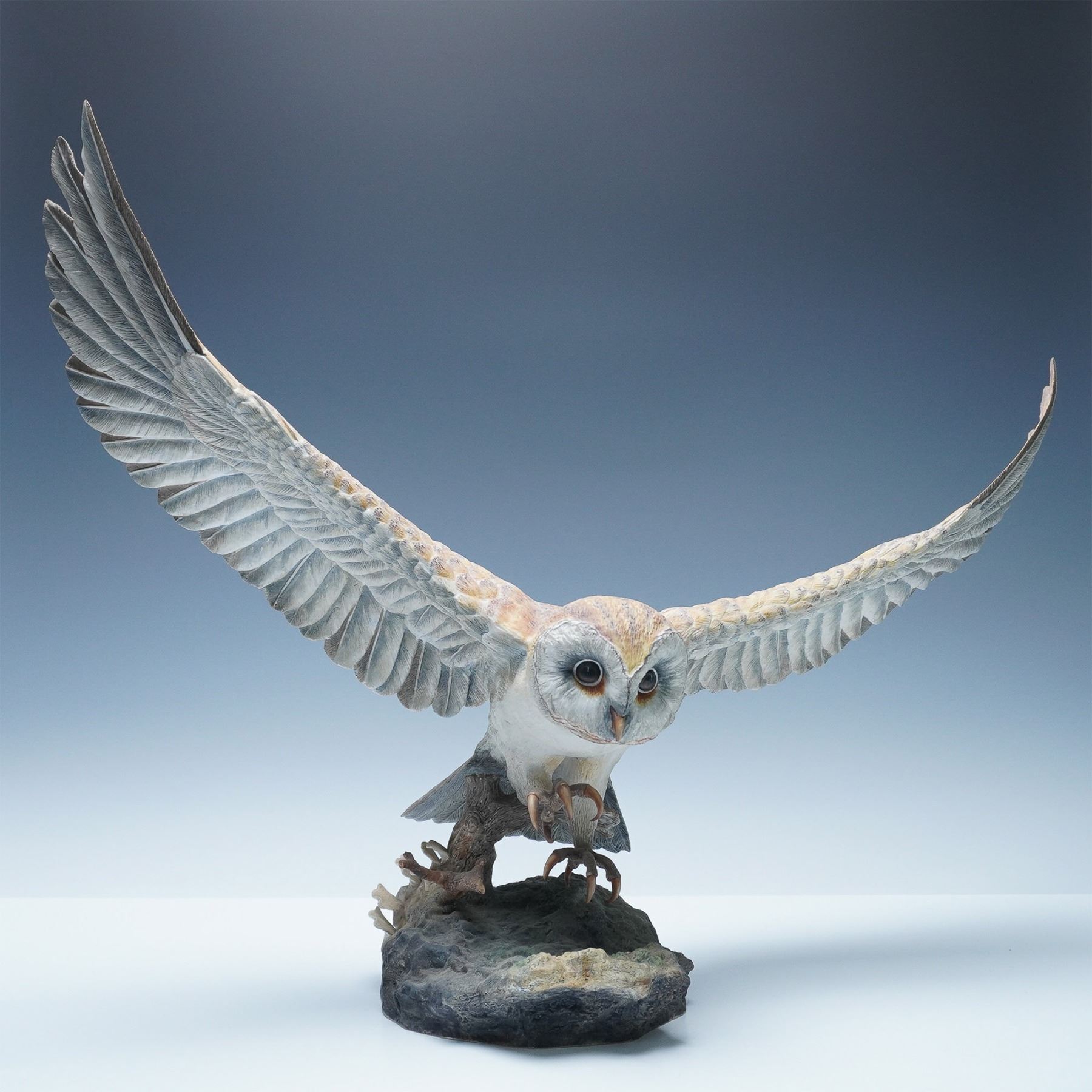Boehm Limited Edition Barn Owl Porcelain Sculpture