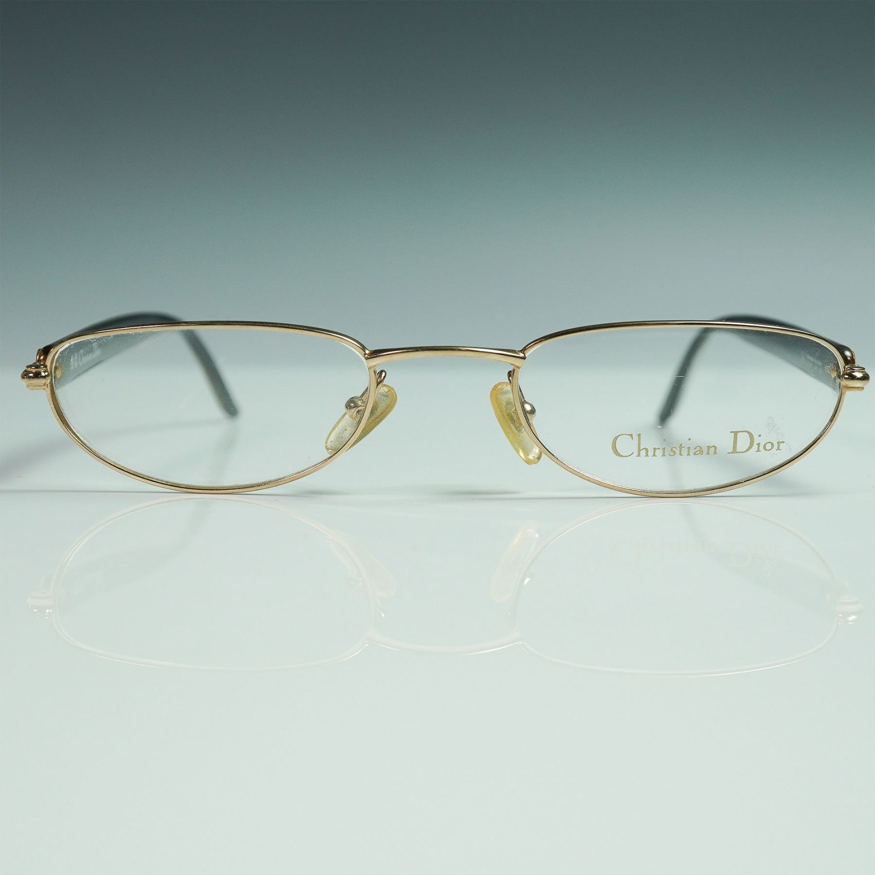 Christian Dior Eyeglasses with Gold Metal Frame