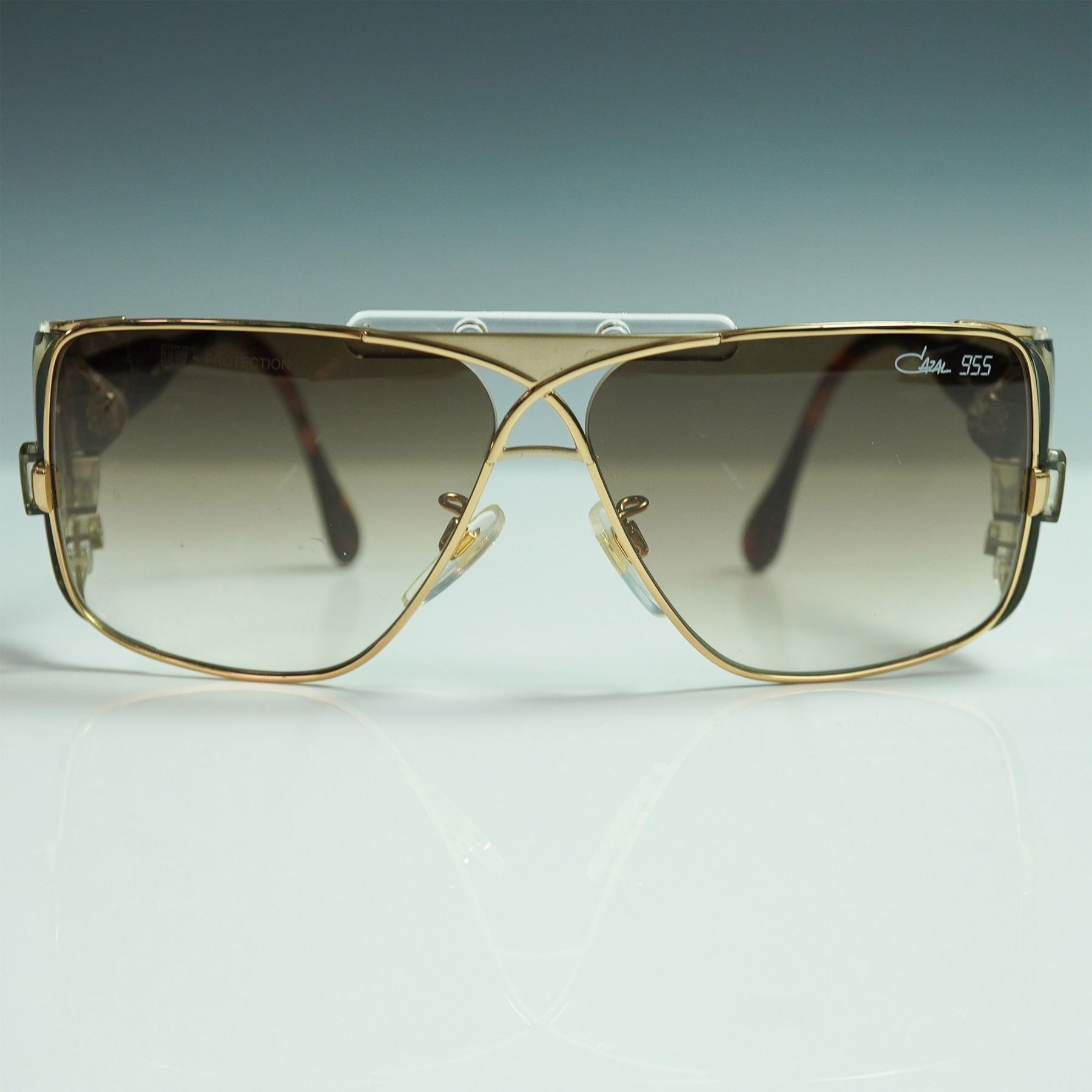Cazal 955 Vintage Sunglasses - Gold and Tortoiseshell