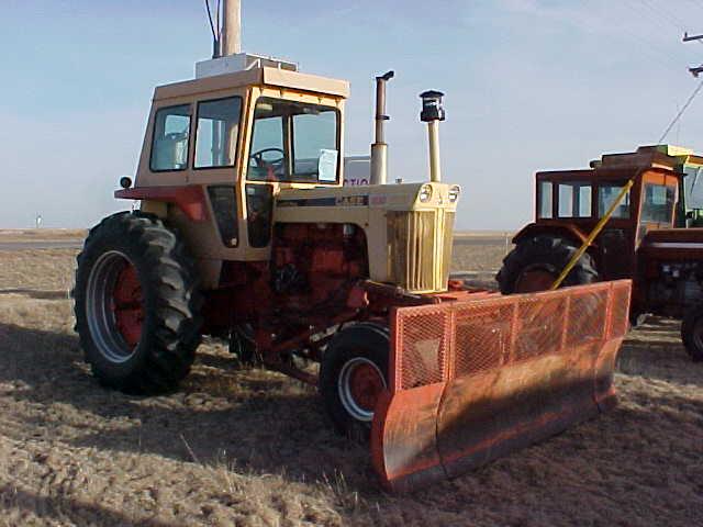1968 Case 1030 Diesel Tractor With Front Blade