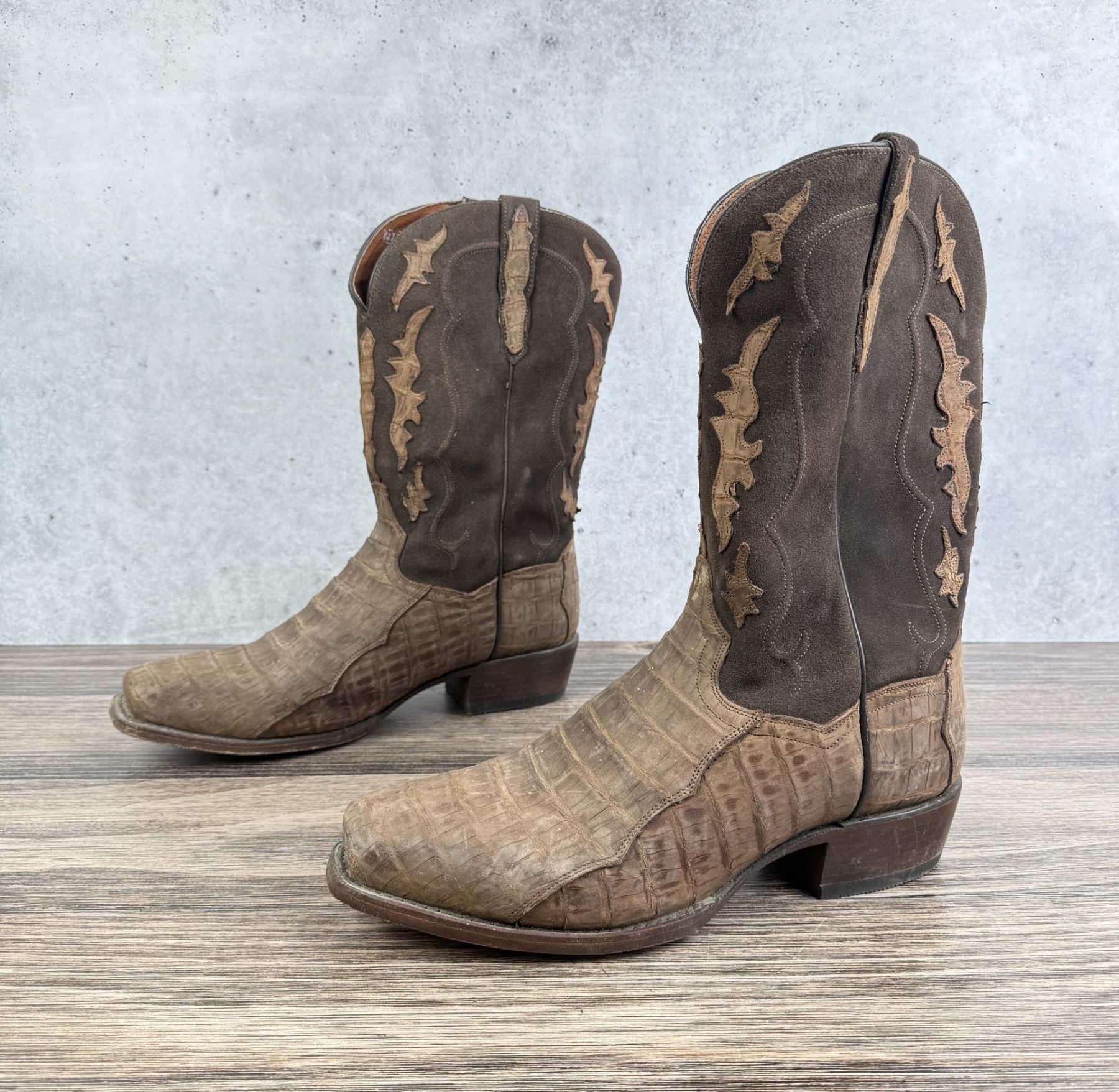Dan Post Caiman Cowboy Boots