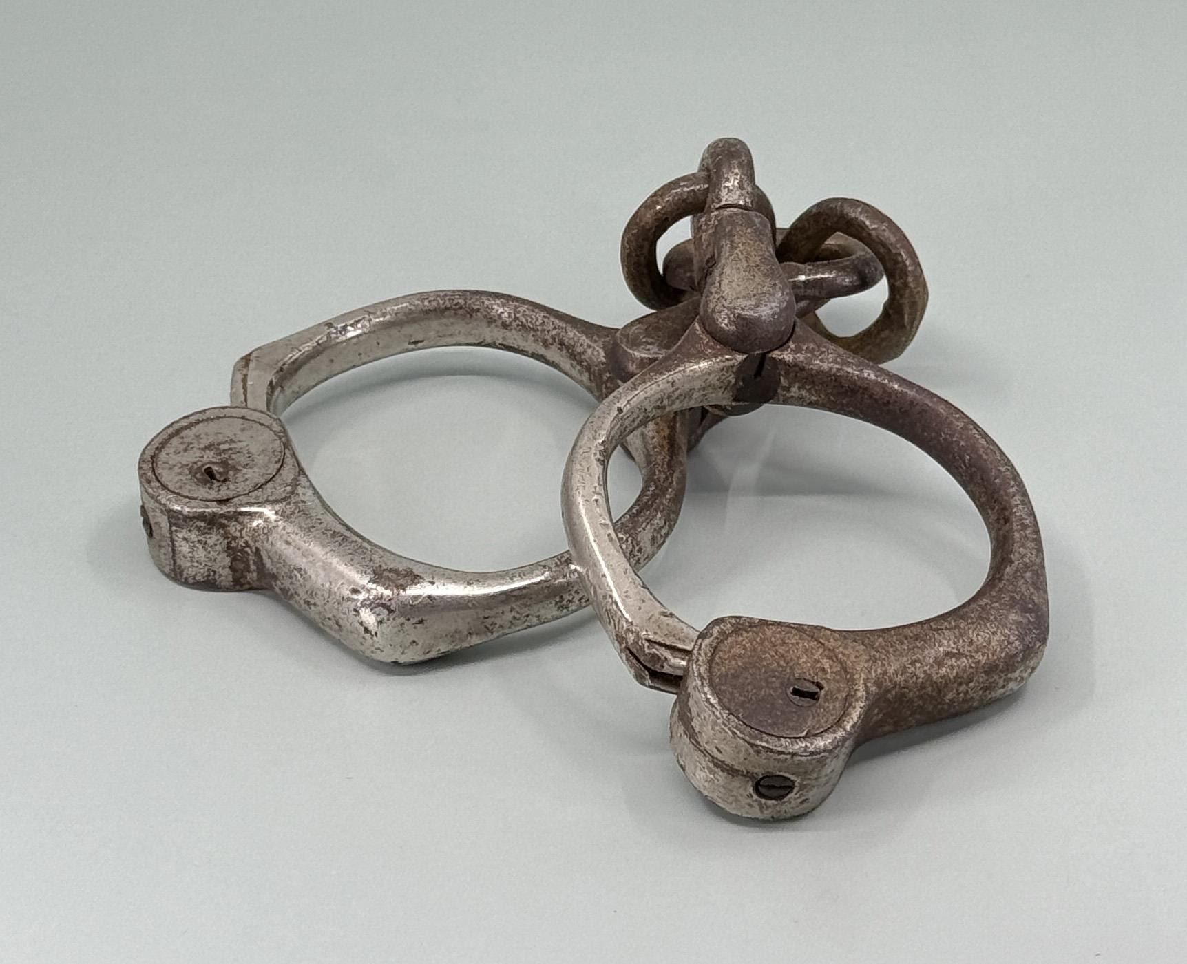 Antique Shackles Handcuffs