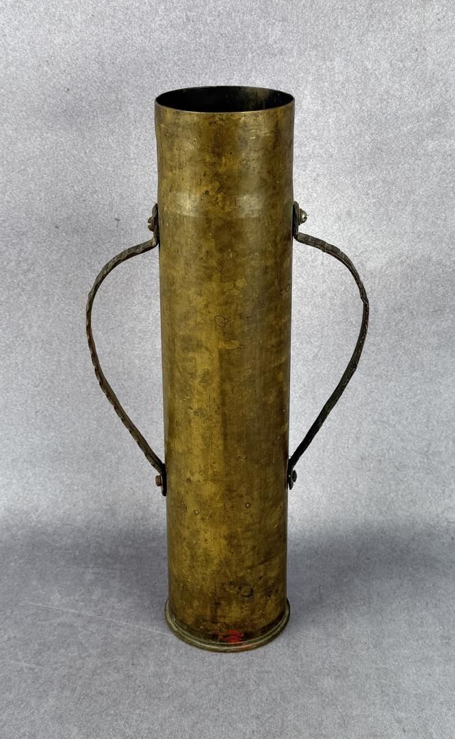WW2 75mm Trench Art Shell Vase