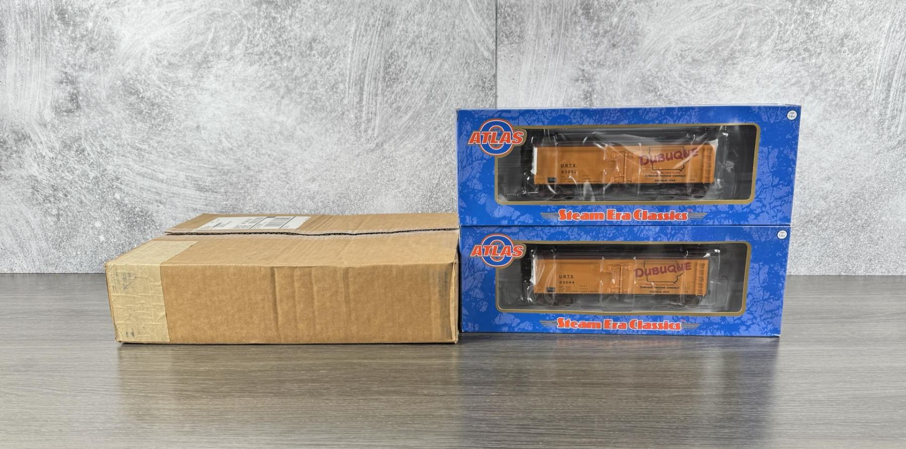 Atlas O Scale 36" Wood Reefer Railroad Train Cars