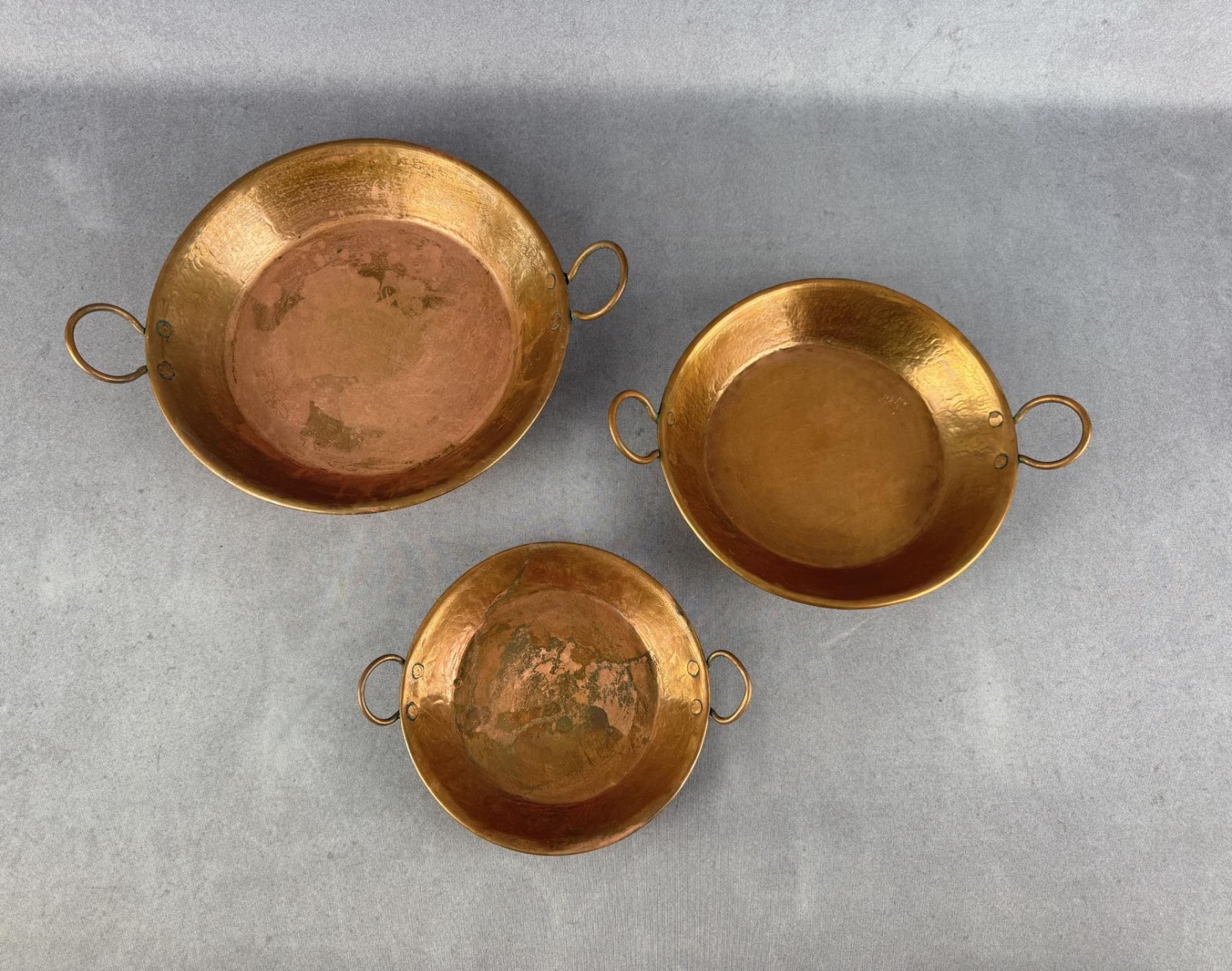 Hand Hammered Copper Cooking Pots Pans