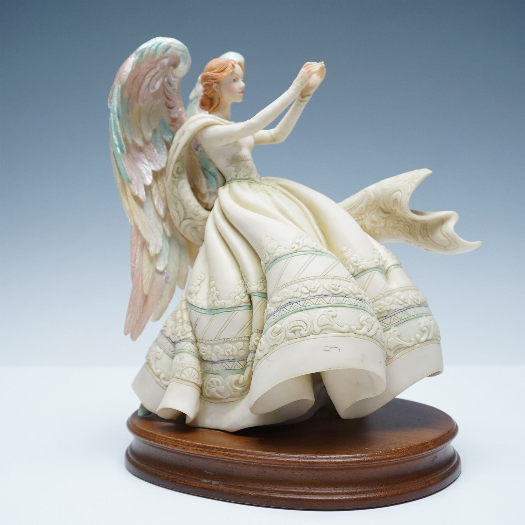 Enesco Celestial Symphony Trumpeting Angel Figurine, Limited Edition