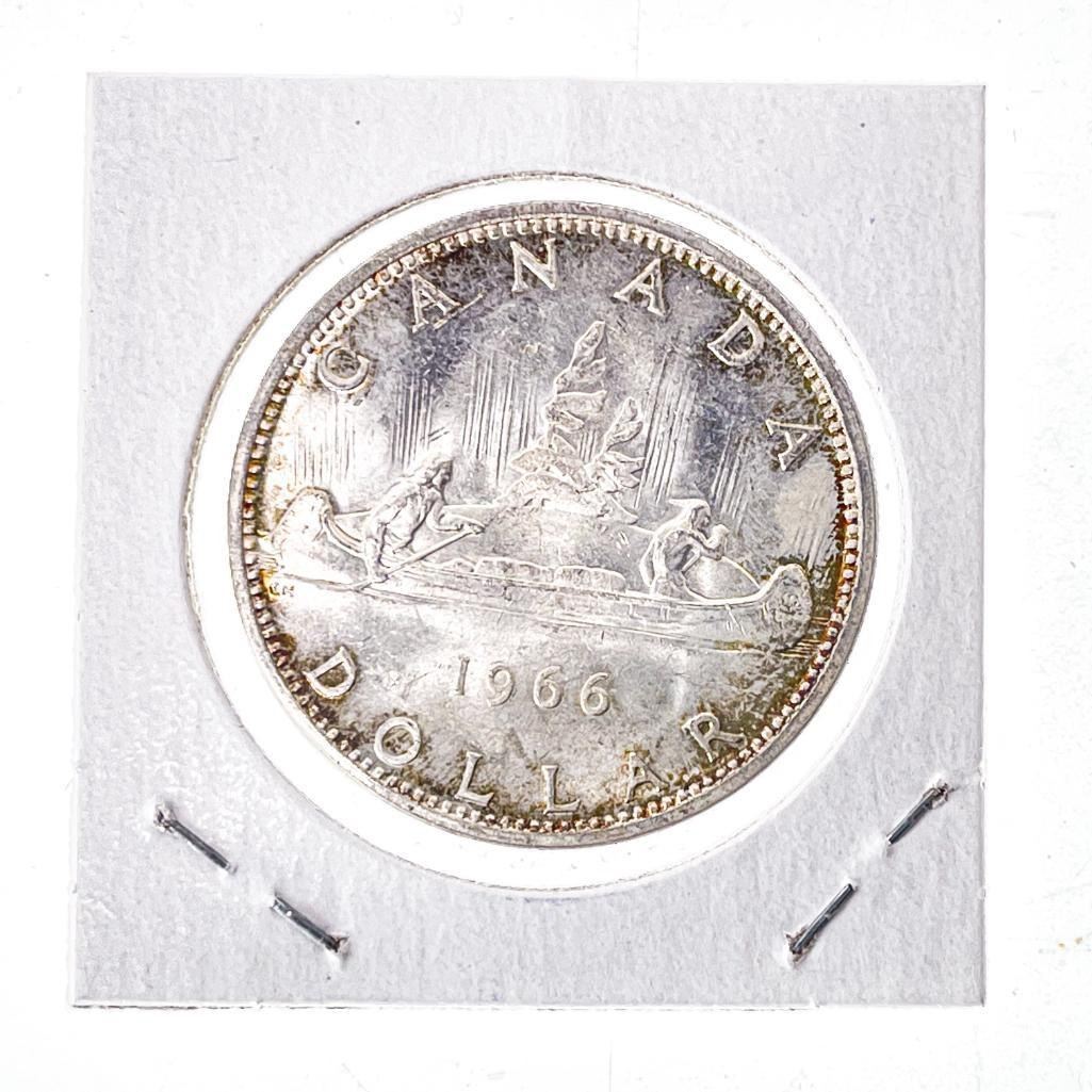Canada 1965 Silver Dollar UNC