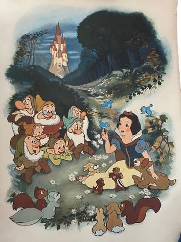 1970s Vintage Snow White Poster
