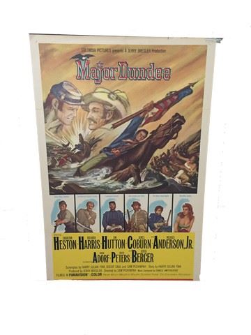 Close My Eyes (1991) and Major Dundee (1965) Movie Poster