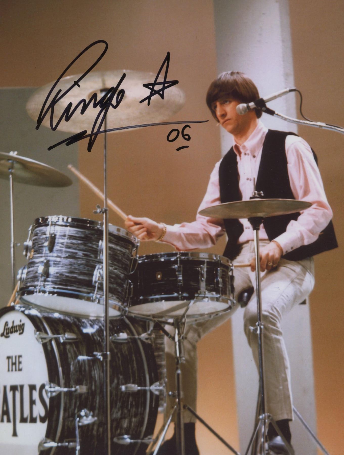 Ringo Starr signed photo