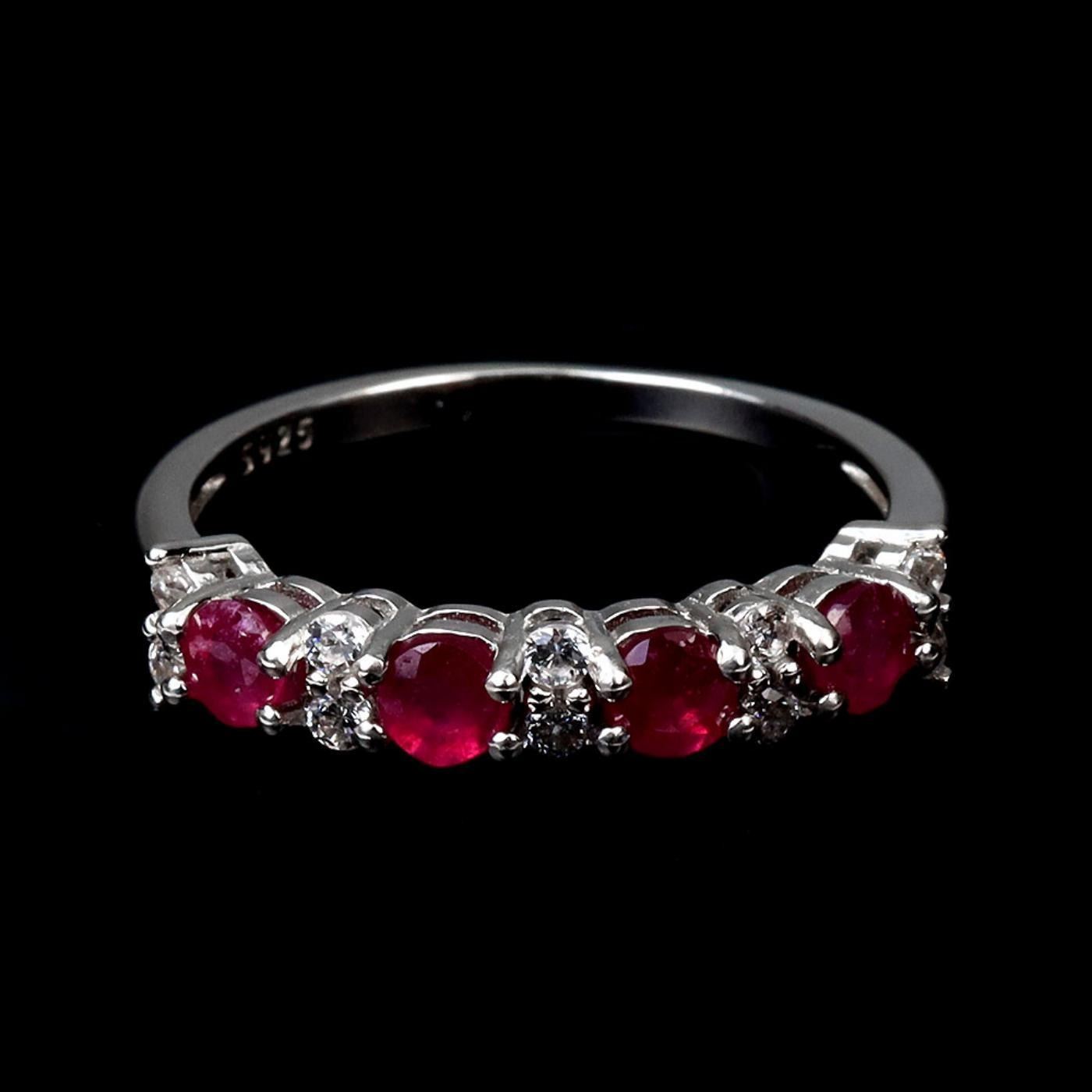 Natural Pigeon Blood Red Ruby Ring